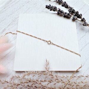 MM&H Designs | Jewelry | Minimalist Gold Cross Necklace Handmade In Bc ...